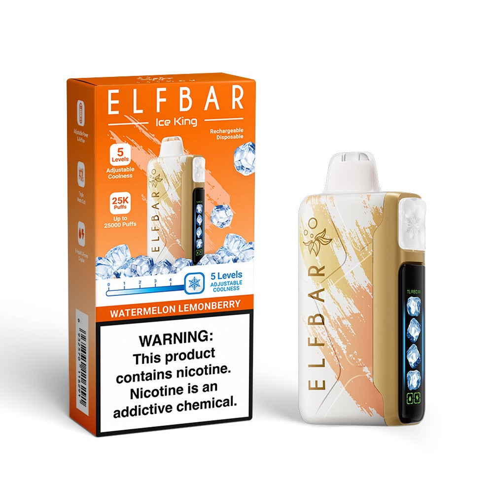 ICE KING 25K PUFF 5% WATERMELON LEMONBERRY – SAELFBAR